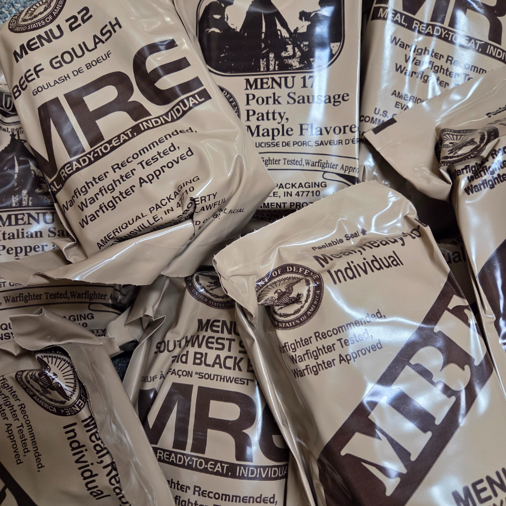 Military Issue MRE Case (2025 Inspection Date) | PRIORITY ONE SURPLUS