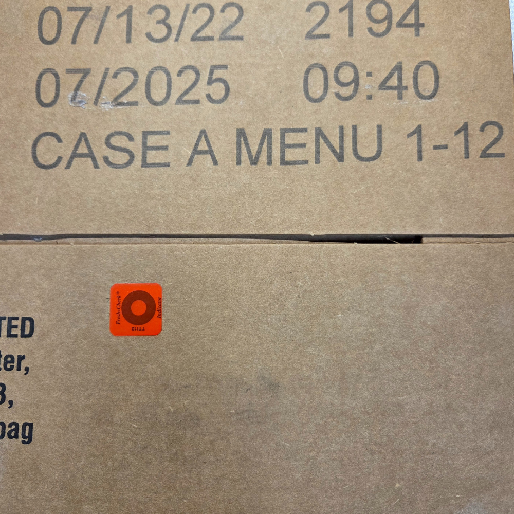 Military Issue MRE Case (2025 Inspection Date) | PRIORITY ONE SURPLUS