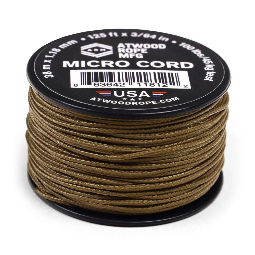 ATWOOD Micro Cord, 125Ft Spool | PRIORITY ONE SURPLUS