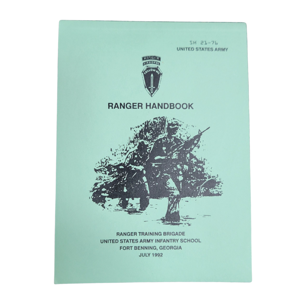 Ranger Handbook, US Military Field Manual | PRIORITY ONE SURPLUS