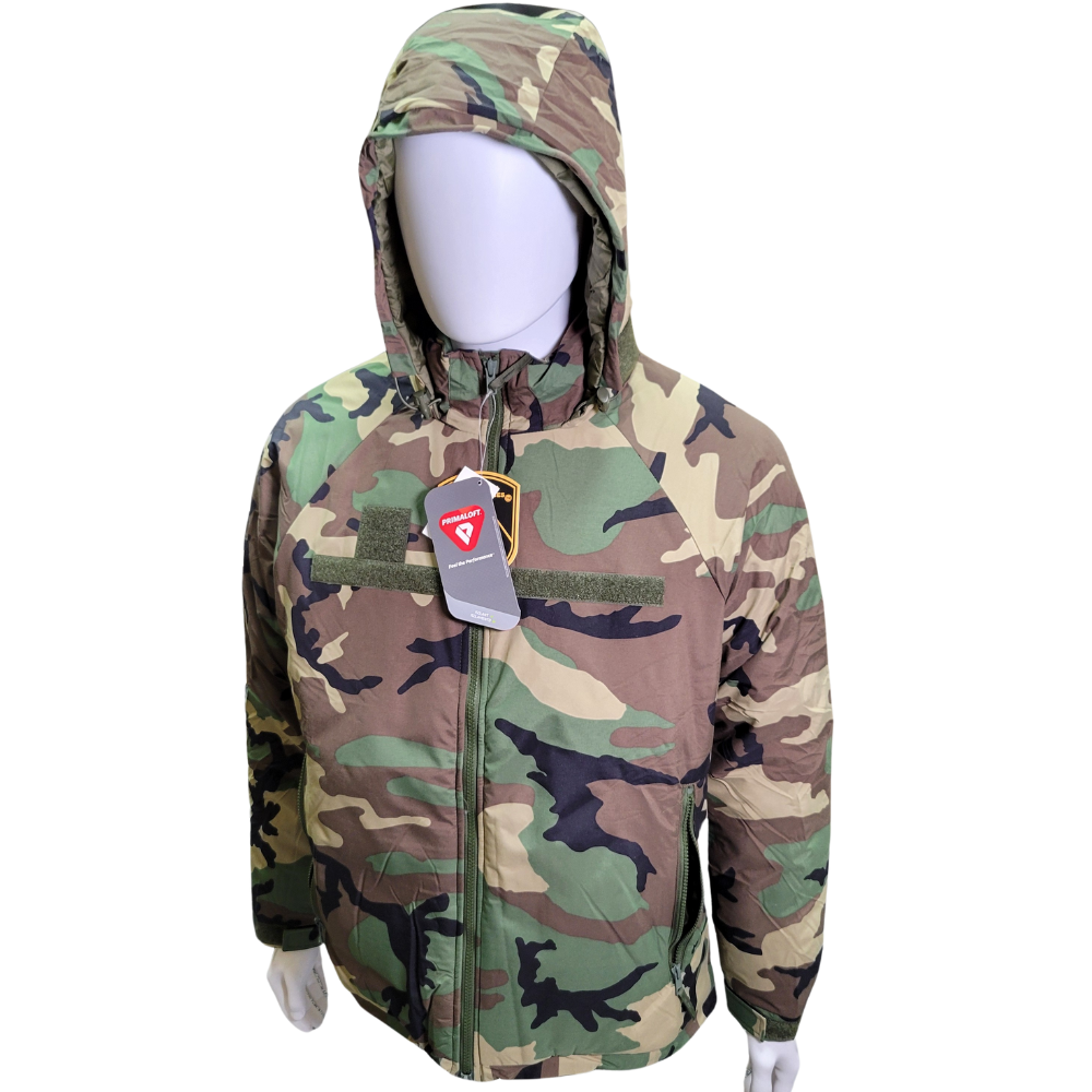 BAF Level 7 Primaloft Jacket, Woodland | PRIORITY ONE SURPLUS