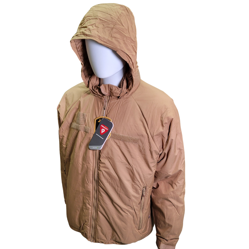 BAF Level 7 Primaloft Jacket, Coyote | PRIORITY ONE SURPLUS
