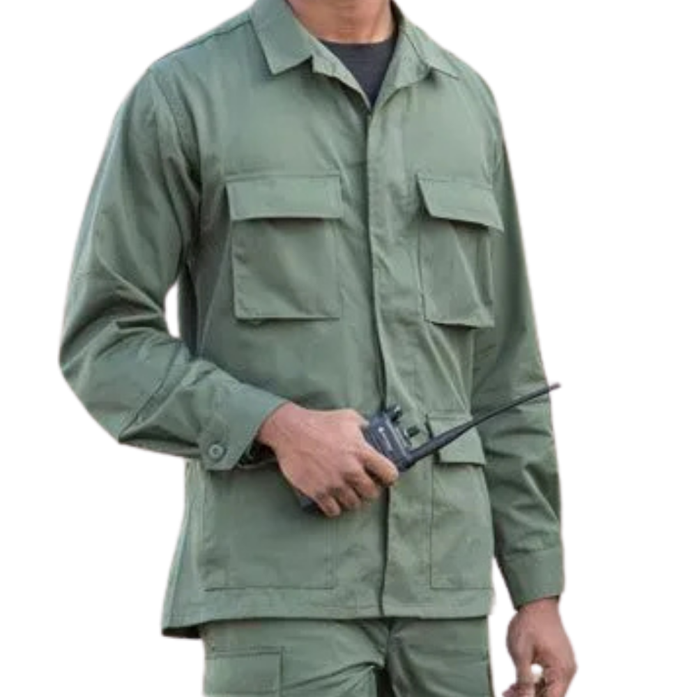 Propper Uniform BDU Coat, Olive | PRIORITY ONE SURPLUS
