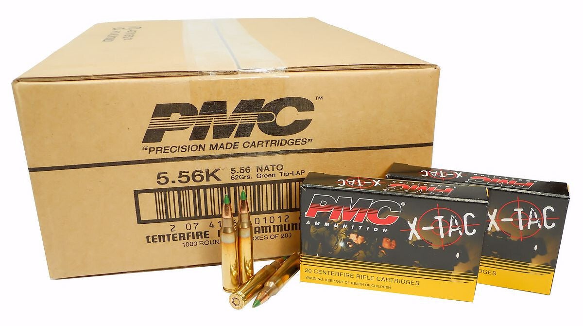 PMC XTAC 5.56, 1000 Rounds | PRIORITY ONE SURPLUS