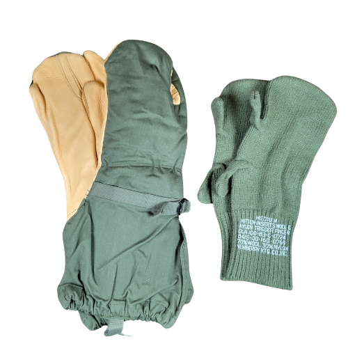 Trigger Finger Mittens with Wool Liners | PRIORITY ONE SURPLUS