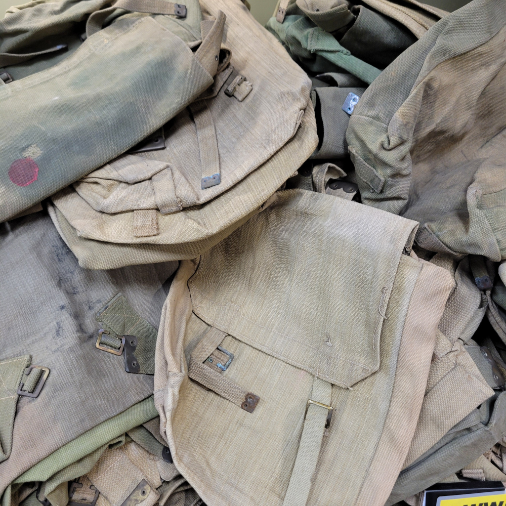 WW2 British Large Haversack Pack | PRIORITY ONE SURPLUS
