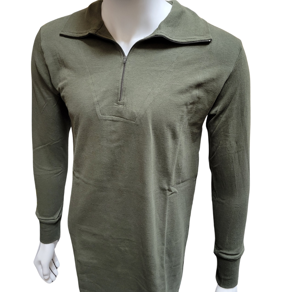 German Army Tri-Cot 1/4 Zip Shirt | PRIORITY ONE SURPLUS